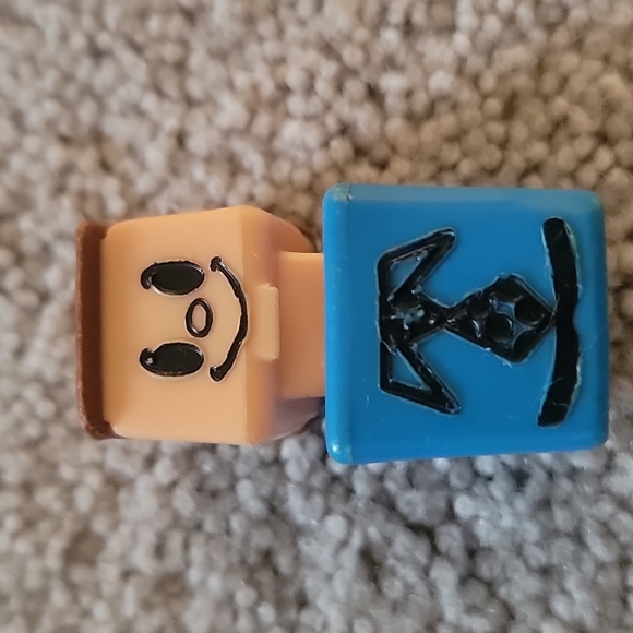 Playskool | Toys | Vintage 974 Playskool Blockhead Action Figure Blue ...